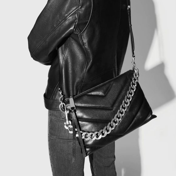 Rebecca Minkoff | Bags | Rebecca Minkoff Edie Maxi Chevronquilted ...